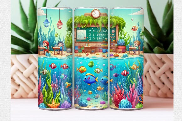 Underwater Tumblr,Back to School Tumbler Free | by Prismbrush | Aug ...