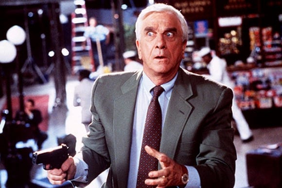 Great Character: Frank Drebin (“The Naked Gun”) | by Scott Myers | Go ...