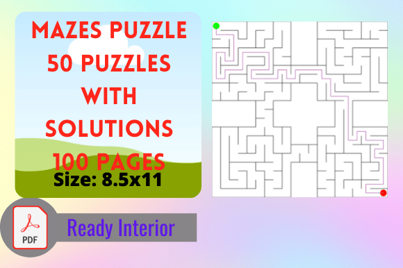Mazes Activity Interior for Kids Free Download | by Byteblossom | Apr ...