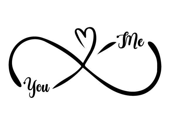 You & Me Infinity Symbol - Codecrafter - Medium
