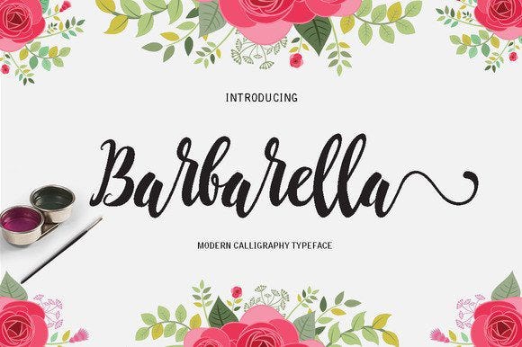 Barbarella Font - Lactlry.Com | Free Premium Svg Fonts - Medium