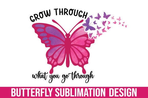 Butterfly Sublimation Free Design Free Download | by Holohex | Apr ...