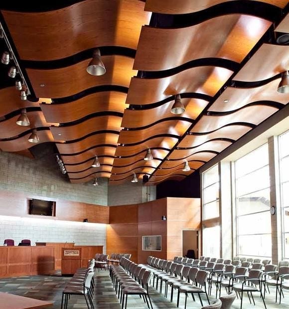 Micro-Perforated Wood. ACGI MicroPerf panels combine the… | by Design ...