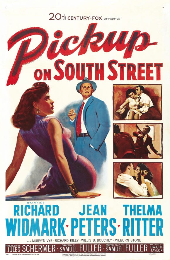 Classic 50s Movie: “Pickup on South Street” | by Scott Myers | Go Into ...