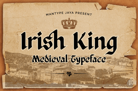 Irish King Font (Blackletter Fonts) | by Sparksasha | Apr, 2024 | Medium