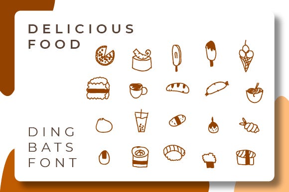 Delicious Food Font | by Auroraartistry | May, 2024 | Medium
