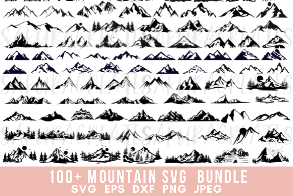 Mountain Cut File Camping Graphic Forest Free | by Silasmidnight | Medium