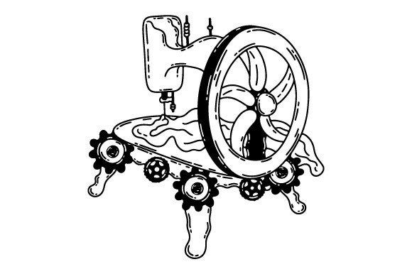 Steampunk Sewing Machine - Vladpatani - Medium
