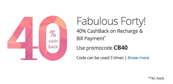 Paytm 40% CashBack Offer | by Paytm | Paytm Blog | Medium