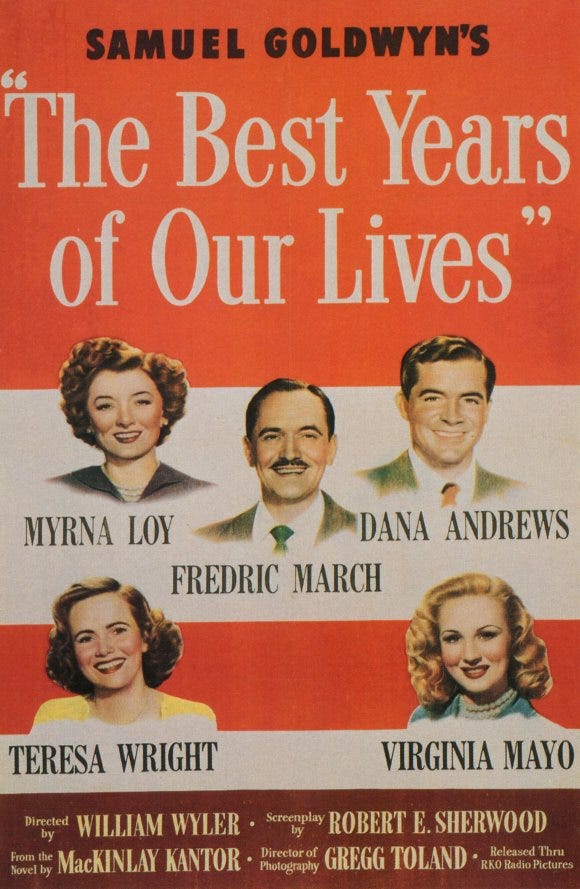 Classic 40s Movie: “The Best Years of Our Lives” | by Scott Myers | Go ...