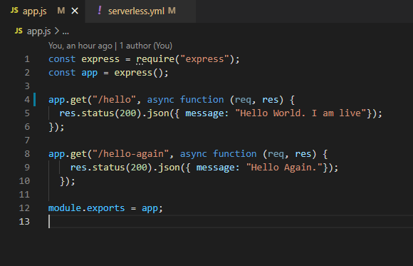 Creating a Serverless app using ExpressJS | by Yogeshwar Girish ...