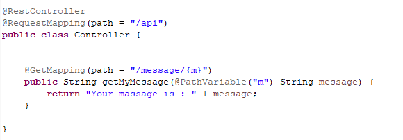PathVariable ve RequestParam Anotasyonu - Miraç Çiftçi - Medium