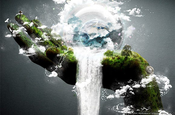 The Hands of Life - Scrittura - Medium