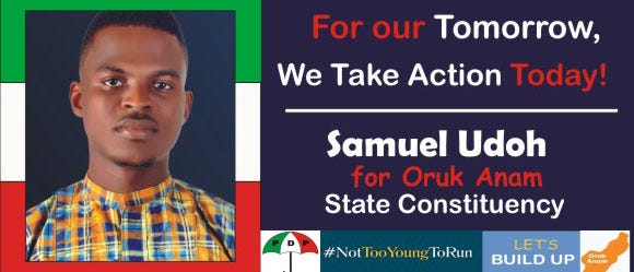 Oruk Anam State Constituency 2019: Meet Mr Samuel Udoh **** | by ...