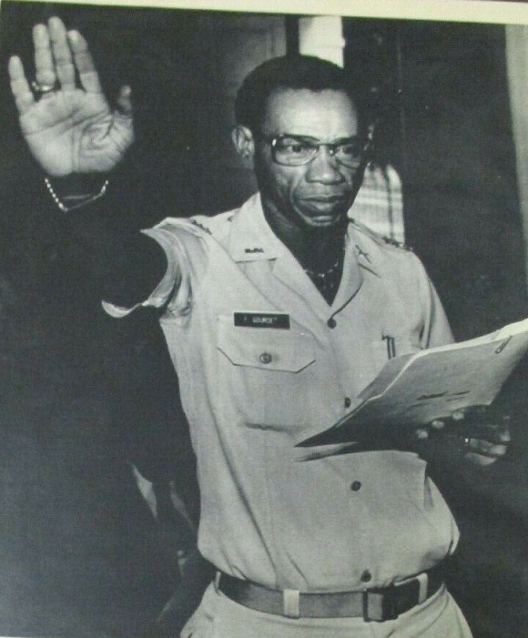 Colonel Fritz Gourdet. Extrait: «Assis gauche — droite: Col… | by ...