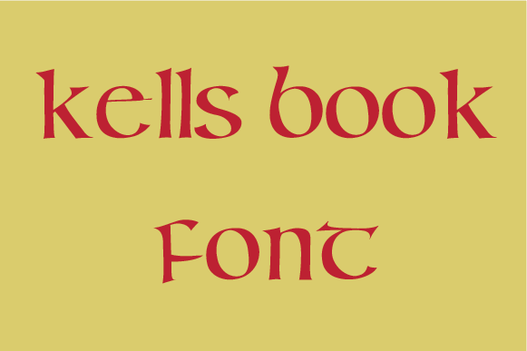 Kells Book Font - Avaastral - Medium
