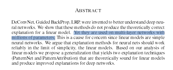 [ Archived Post ] LEARNING HOW TO EXPLAIN NEURAL NETWORKS: PATTERNNET AND PATTERNATTRIBUTION ...