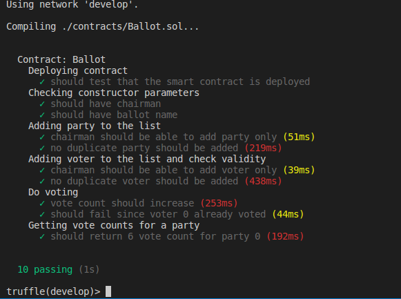 Test Driven Development (TDD) IN Blockchain Using TRUFFLE | by Vishwas ...