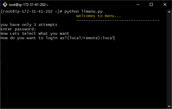 Python-based Menu program in Linux | by Harshit Kumar | Aug, 2023 | Medium