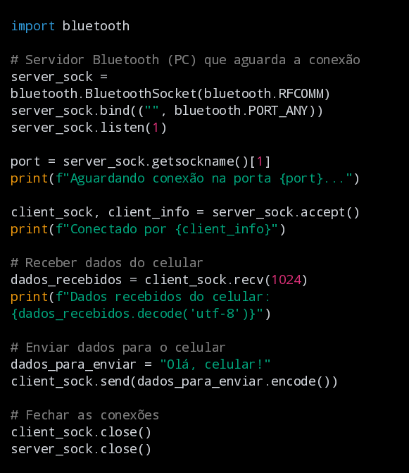 Pesquisa com Python por Bluetooth | by YuGandr | Medium