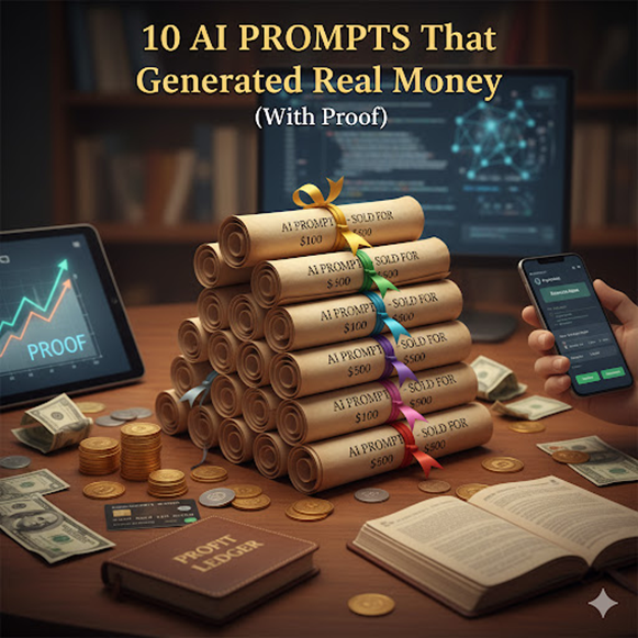 10 AI Prompts That Generated Real Money (With Proof) | by Team TIE | OZ ...