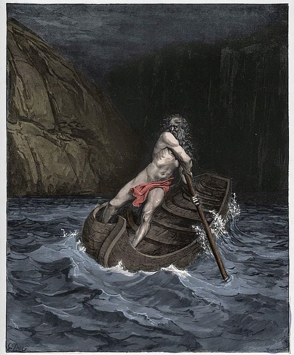 Avviso a Caronte … Notice for Charon | by Antonio Gallo | Medium