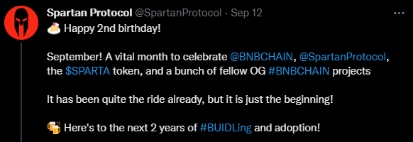 BUIDL-Weekly: 12SEP22–18SEP22 | by SpartanProtocol | SpartanProtocol | Medium