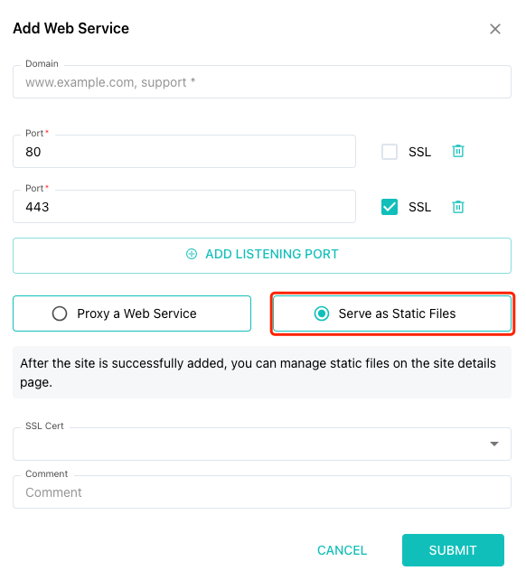 Deploying Static Files for Website Hosting in SafeLine | by Lulu | Medium