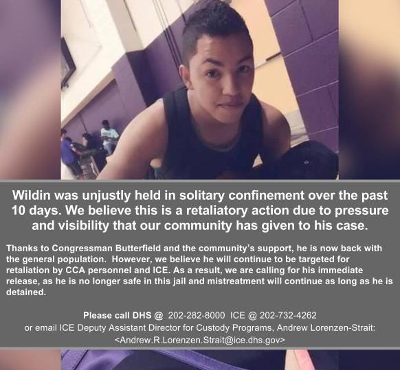 A letter from the Durham Association of Educators condemning ICE’s ...