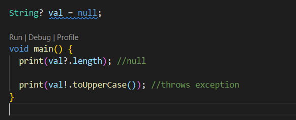 Null Operators in Flutter. Ever since the introduction of null… | by ...
