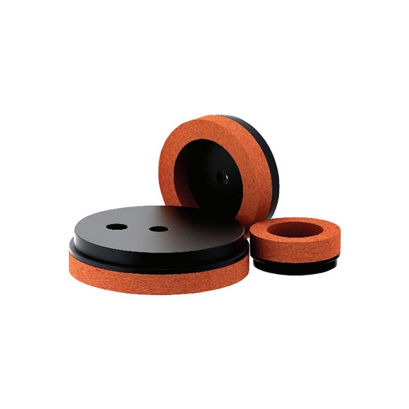 CIRCULAR FOAM RUBBER SUCTION CUP - airbest - Medium