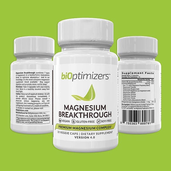Magnesium Breakthrough by Bioptimizers | by Black | Aug, 2024 | Medium
