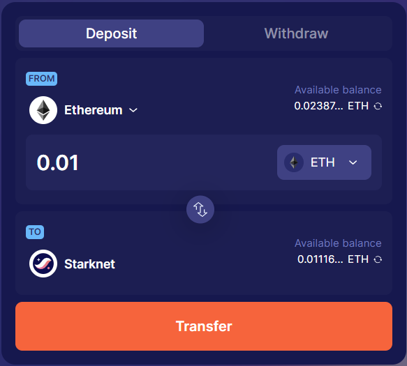 Getting started with Starknet — Wallet setup and Bridging 101 | by Btcbabubhaiyya | Medium