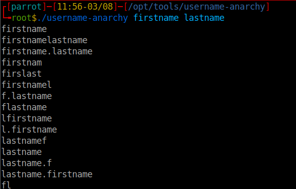 Creating custom username and password lists on the fly! | by Jake McGreevy | Medium