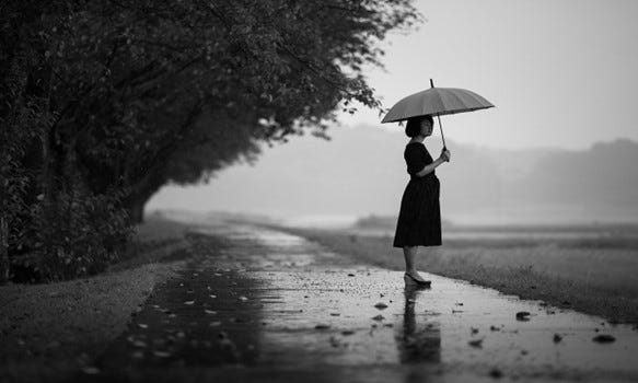 Beyond the Rain. (I have been writing stories to go with… | by Katie ...