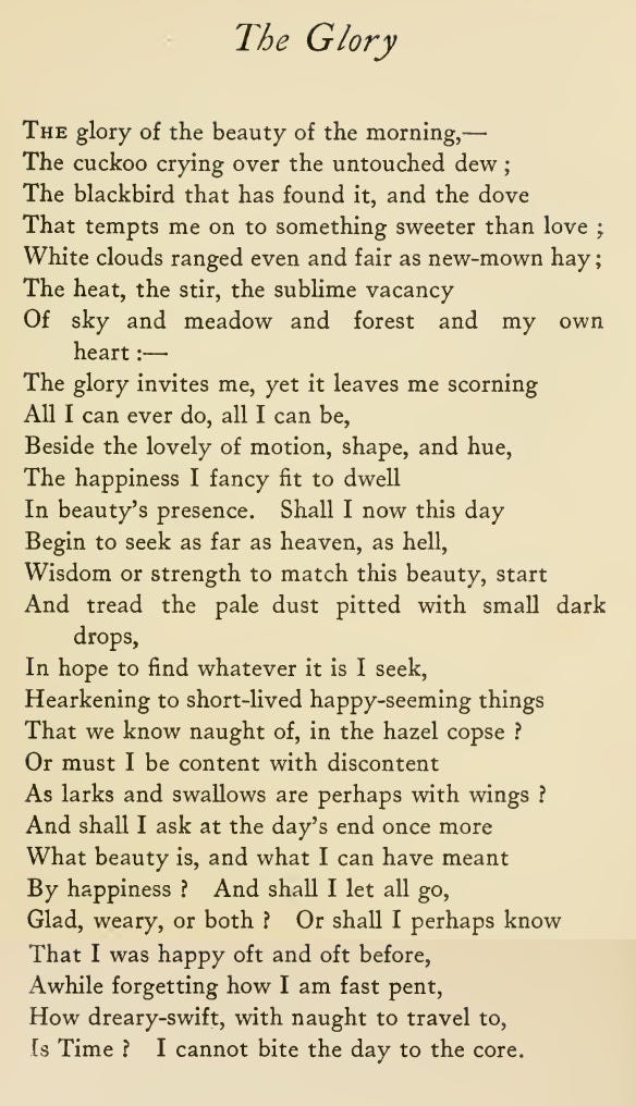 The Glory of Of. The Opening Line of Edward Thomas’ “The… | by Tayfield ...