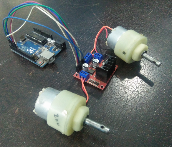 INTERFACE L298N MOTOR DRIVER MODULE WITH ARDUINO UNO | by Project Guide ...