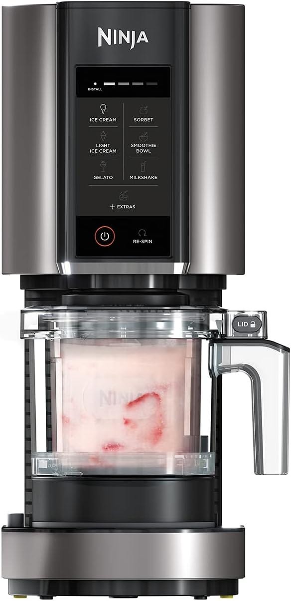 Discover the Ninja CREAMi Ice Cream Maker: Your Ultimate Dessert Machine https://amzn.to/3XnpQlr ...