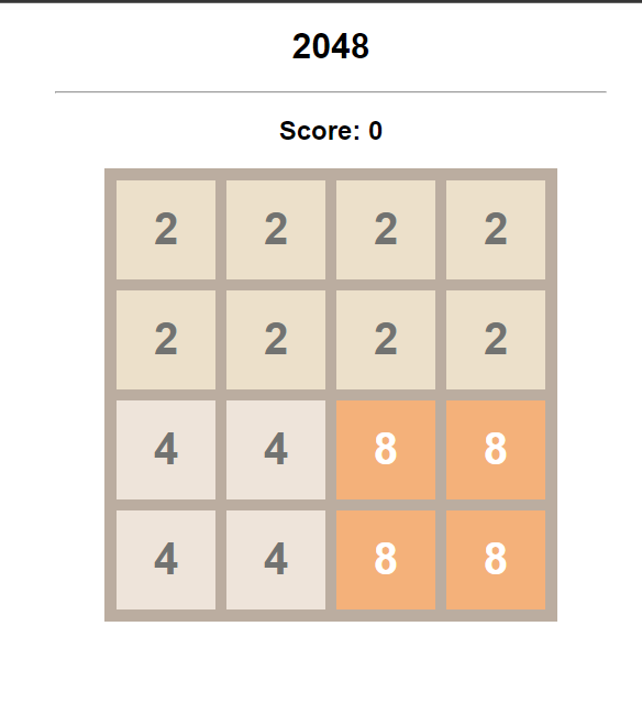 The Game That’s Easier to Code Than To Beat ( 2048 made w/ JS, HTML ...
