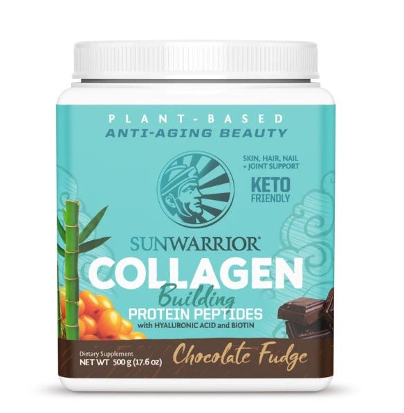 Sunwarrior Vegan Collagen Building Protein Peptides — AOB Nutrition ...