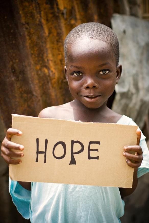 The power of an African child, encapsulates the potential, resilience ...