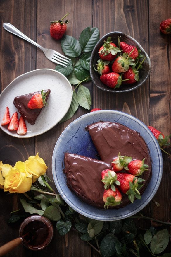 nấu ăn sáng nhanh: Bánh Chocolate (Thuần Chay) {Vegan Chocolate Cake ...