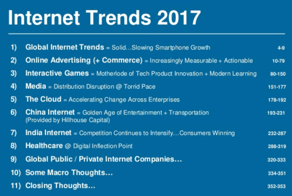 Internet Trends 2017. My top 6 of the 20 points summarizing… | by Imrat ...