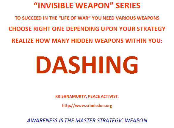 “INVISIBLE WEAPON” SERIES | by Krishna Murty | Medium
