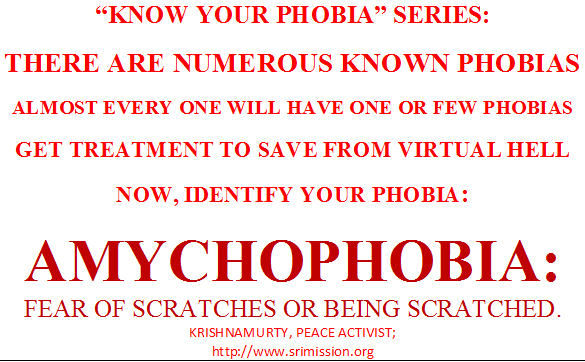 “KNOW YOUR PHOBIA” SERIES: | by Krishna Murty | Medium