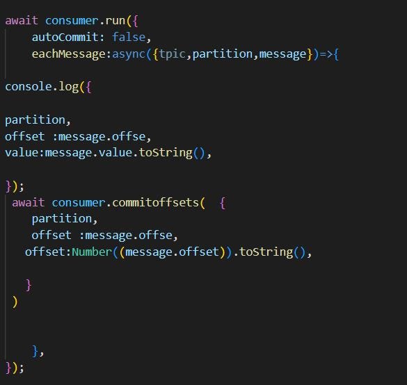 Manual message acknowledgement in Kafka | by Nikini Aloka | Medium