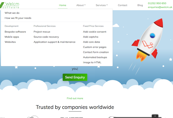 How to make a Mega Menu using Bootstrap 4 | by Welcm | Medium