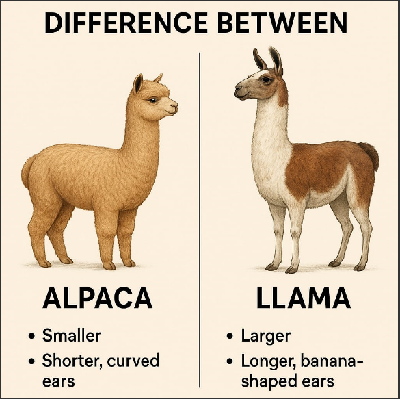 Difference between Alpaca & Lama. Alpacas and llamas are both… | by Ram ...