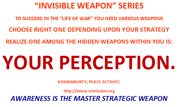“INVISIBLE WEAPON” SERIES | by Krishna Murty | Medium