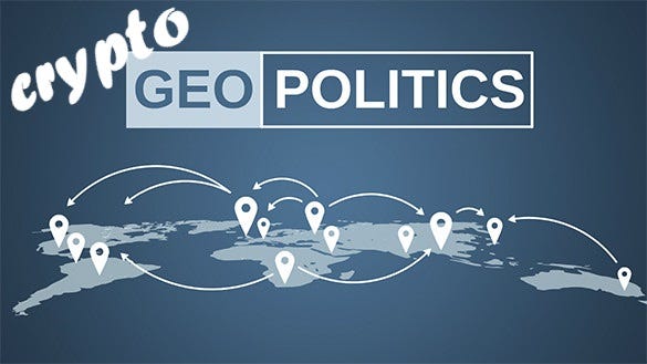 CRYPTO-GEOPOLITICS.. Degrees of freedom: geopolitics as a… | by Master ...